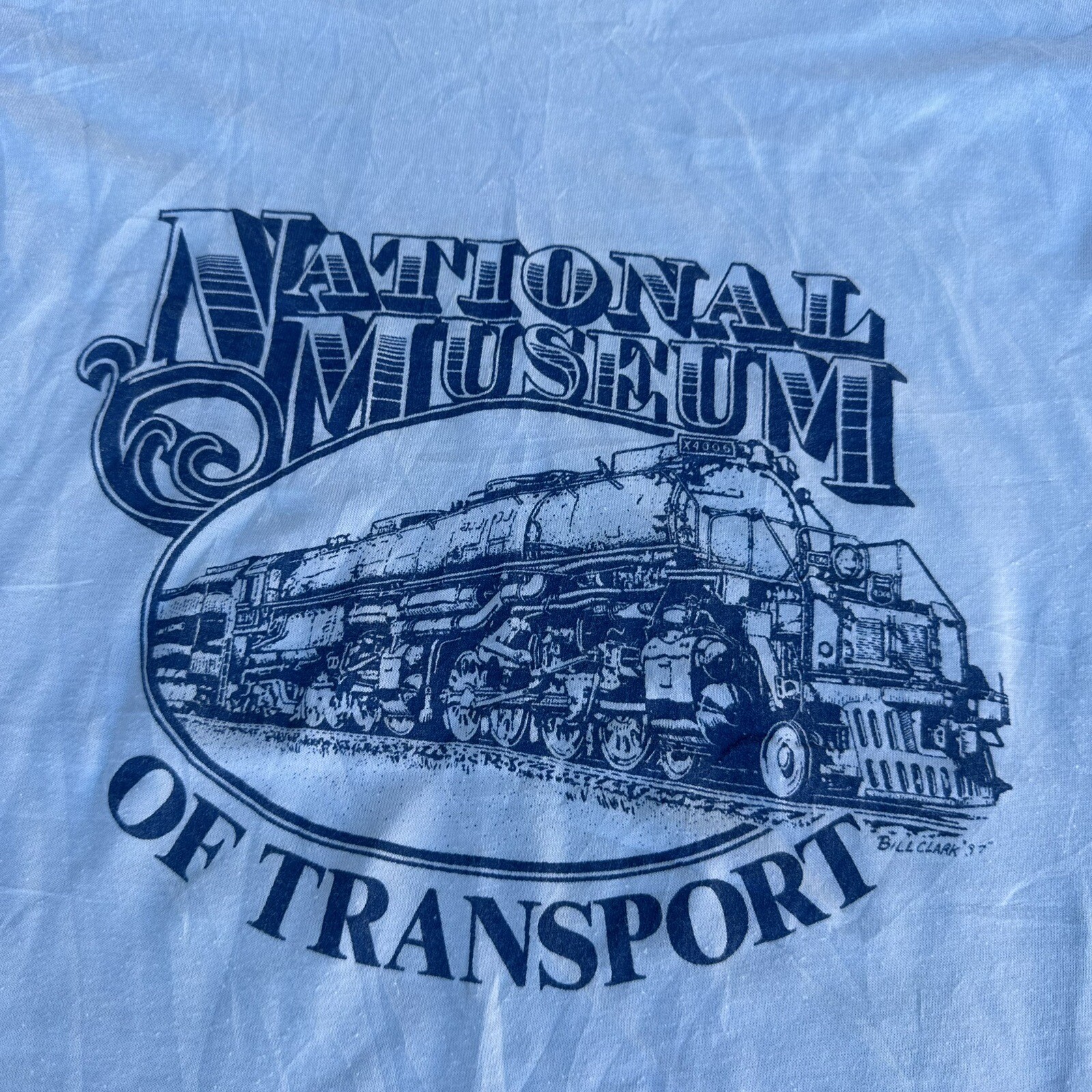 VINTAGE National Museum Of Transportation Shirt Adult… - Gem