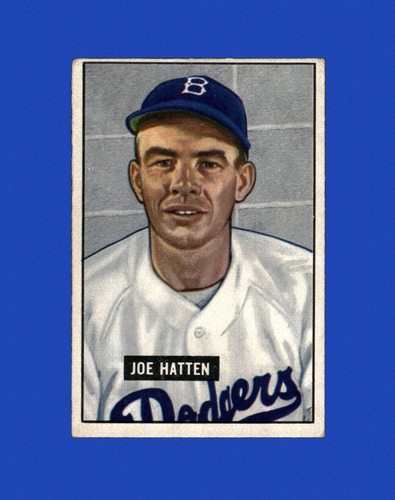1951 Bowman Set-Break #190 Joe Hatten VG-VGEX *GMCARDS* | eBay