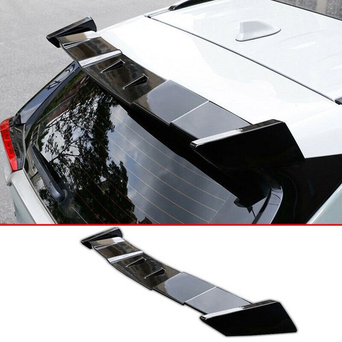 For Toyota RAV4 2019-22 Glossy Black Rear Trunk Roof Spoiler Tail Lip ...
