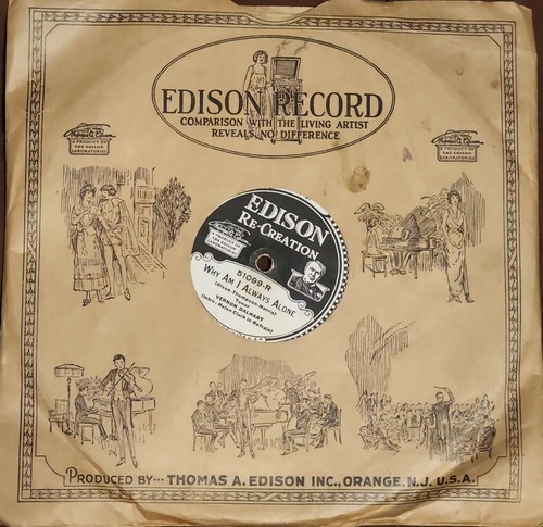 EDISON DIAMOND DISC RECORD 10" Individual or Multiple Units | eBay