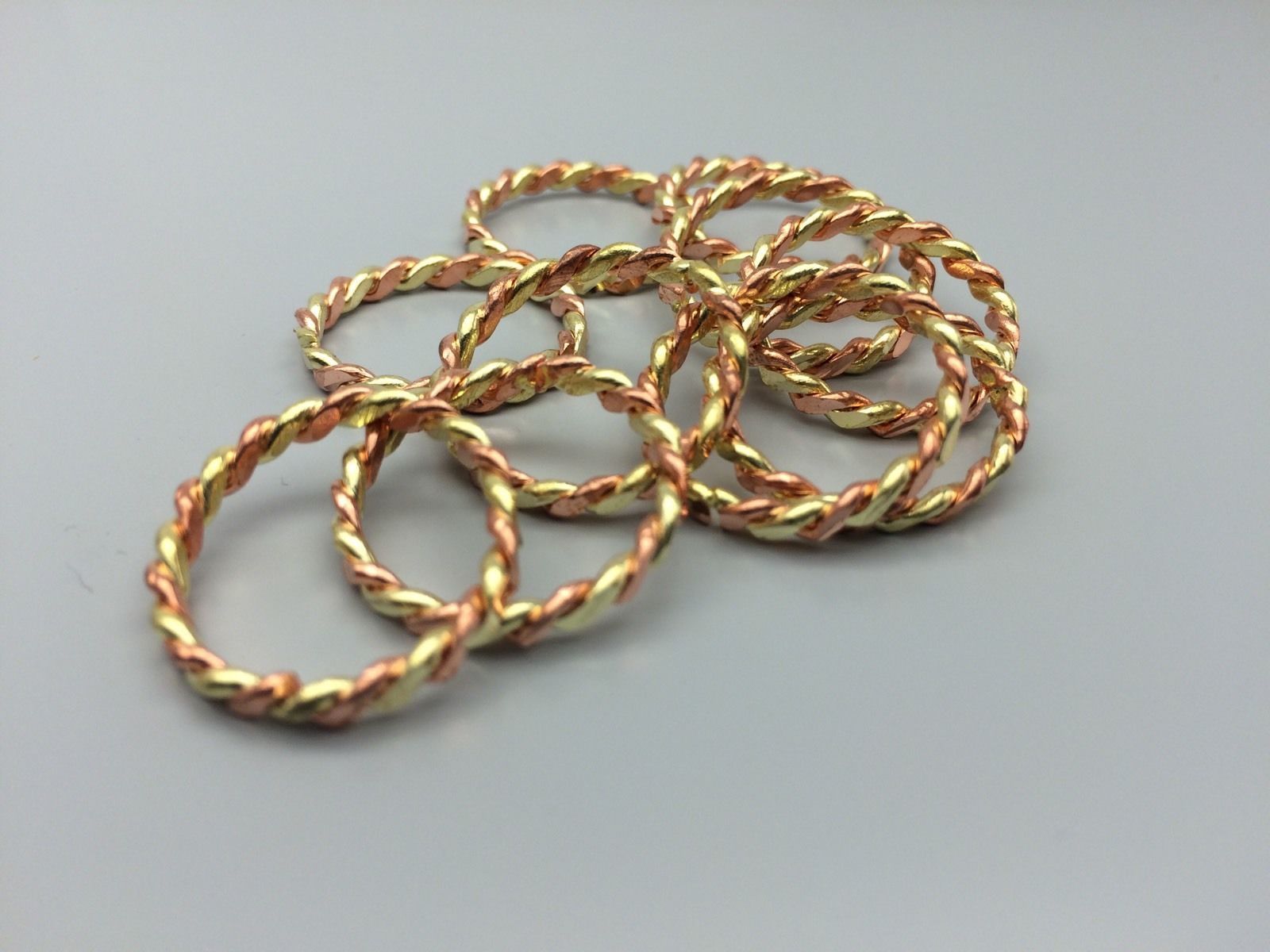 ASHTADHATU 8 METALS RING CHALLA MEDITATION HINDU YOGA KARMA TALISMAN ...