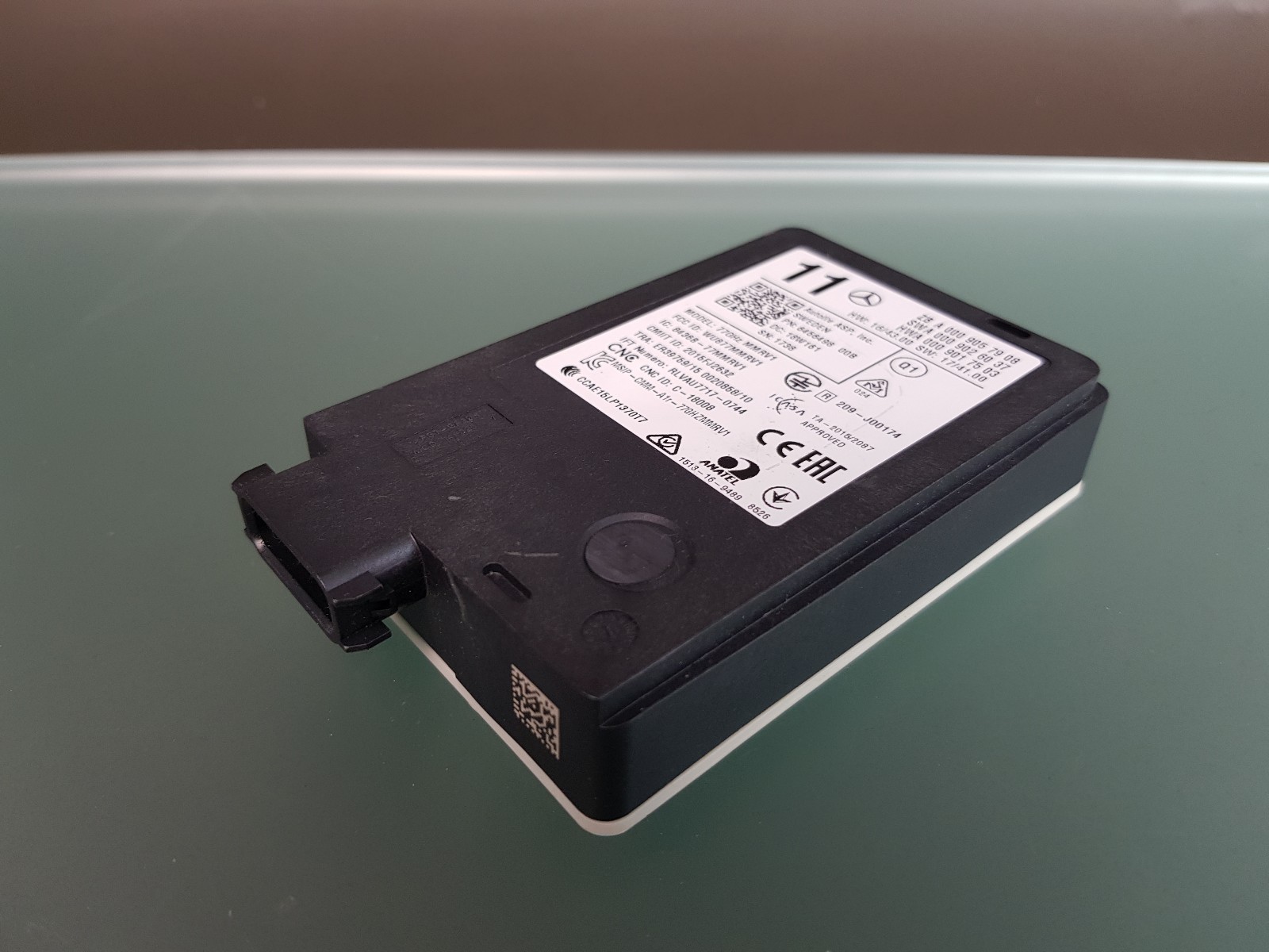 Orig Mercedes Radarsensor Totwinkelsensor A0009057908 TWA Totwinkel ...