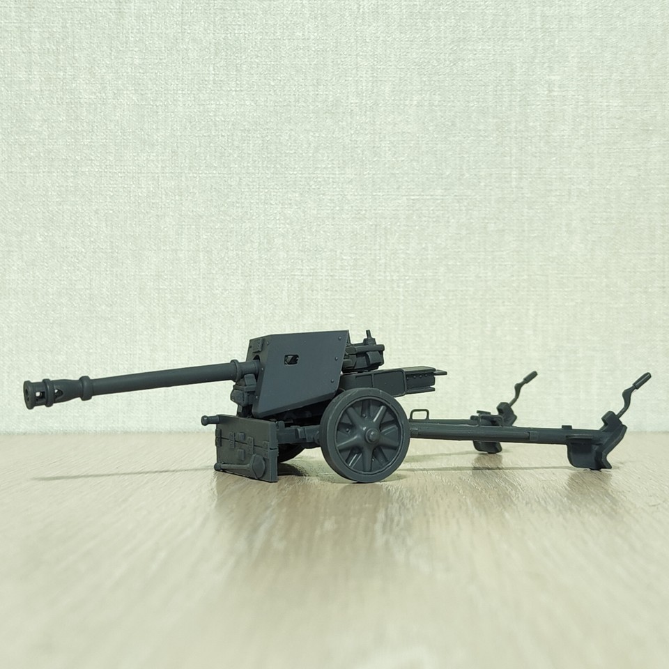 Hanomak Toy Soldiers WW2 Eastern Shaft German Cannon Scale 1/32 Release ...