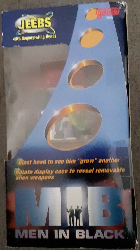 Men In Black Jeebs W/Regenerating Heads Movie Figure 76222 Galoob Toys ...