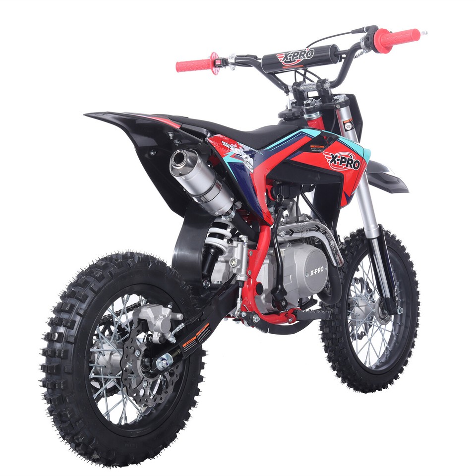 X-PRO Storm 125cc Dirt Bike with 4-Speed Manual Transmission Zongshen ...