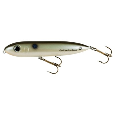 Heddon One Knocker Spook, 4-1/4", Bone Head, Topwater Lure | eBay
