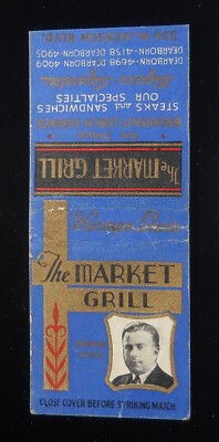 1930s The Market Grill Herman Lewis Cigars Cigs 336 W. Jackson Blvd ...