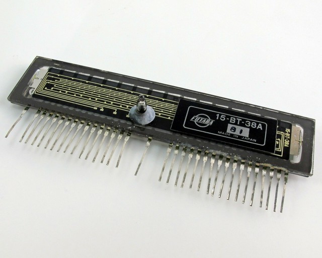 Futaba 15-bt-38a VFD 1x15 Vacuum Fluorescent Display for sale online | eBay