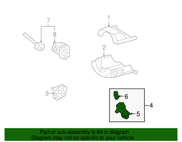Ford OEM Steering Column-column Flange 8E5Z3511B for sale online | eBay