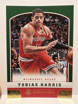 2012-13 Panini Tobias Harris Gold Knight Rookie Card SP Sixers Rare ...
