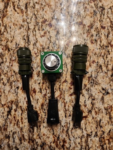 Welding Remote Miller 14 and Lincoln 6 pin adapters. Green powder ...