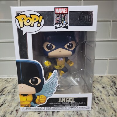 Funko POP! Heroes: Marvel - Angel Vinyl Figure #506 Marvel 80 Years ...
