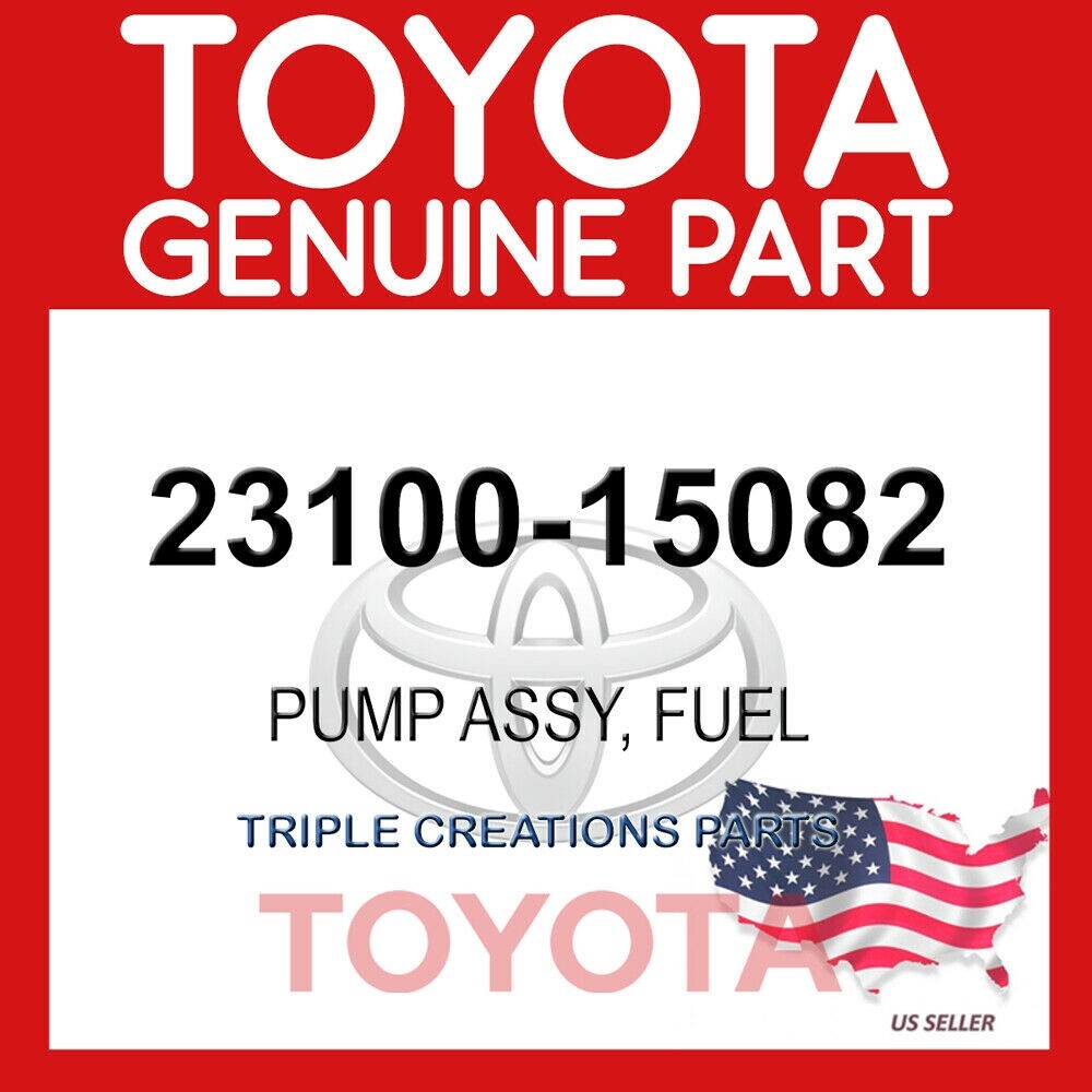 23100-15082 Genuine Toyota Pump Assy Fuel 2310015082 OEM | eBay