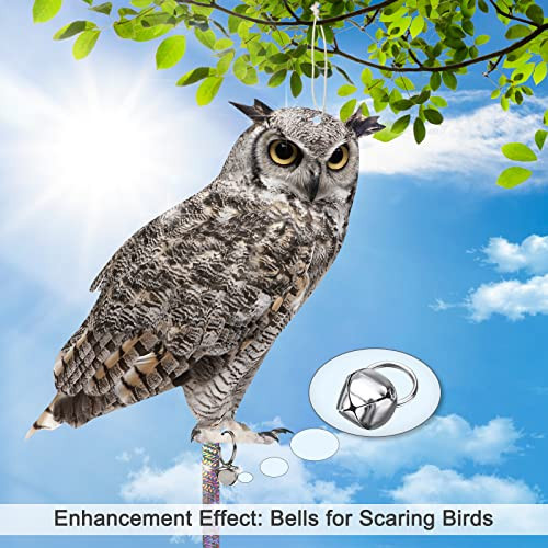 Owl to Scare Animals, 3 Pack Hanging Effective Owl Control Device to ...