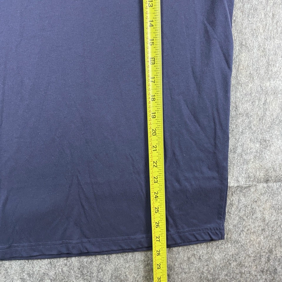 Linus Tech Tips Short Sleeve Blank T-Shirt Men's Medium Blue LTT Poly ...