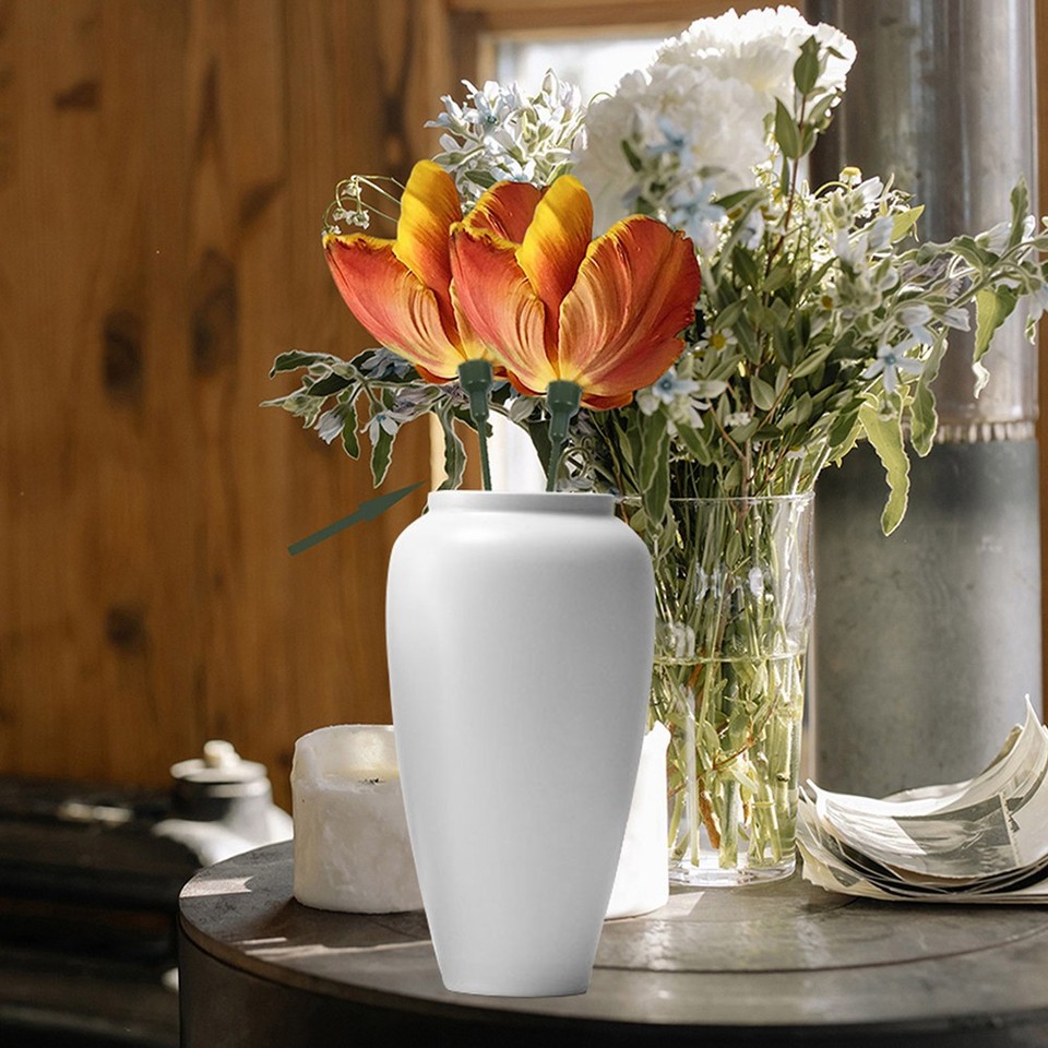 12pcs Stem Water Tubes for Flowers Preserved Flower Stems Plastic ...