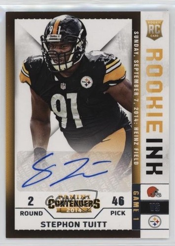 2014 Panini Contenders Rookie Ink Stephon Tuitt #7 Auto RC | eBay