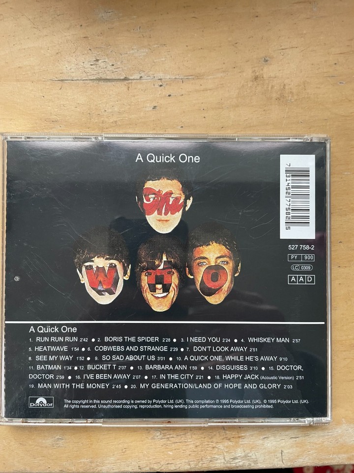 The Who - A quick one - 1995 - CD | eBay UK