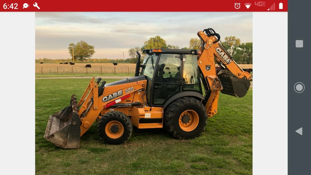 Case Backhoe 580 Super N