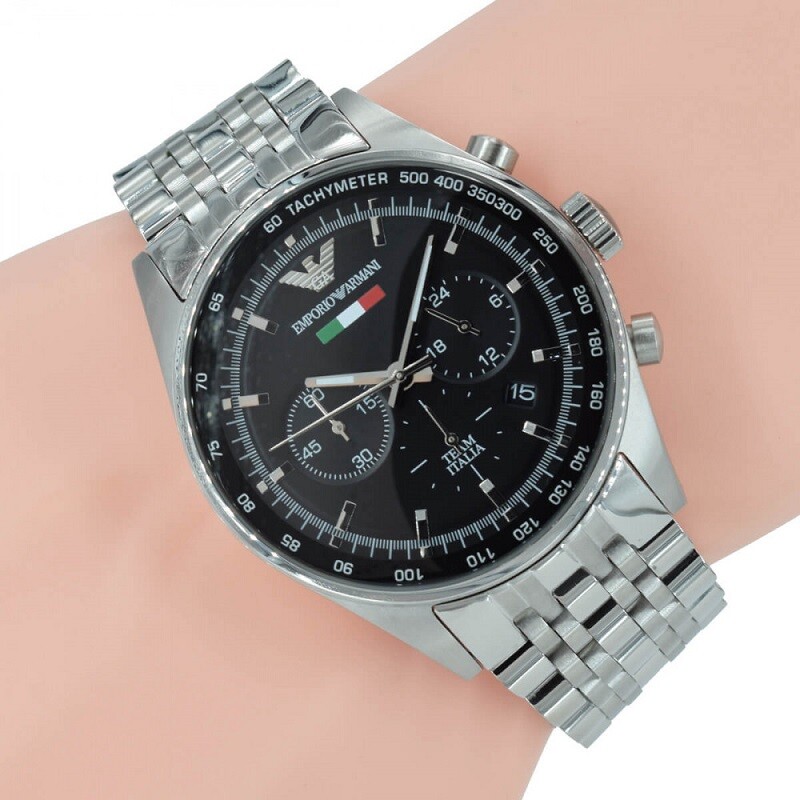 Emporio Armani AR5983 Team ITALIA Chronograph Mens Watch for sale ...