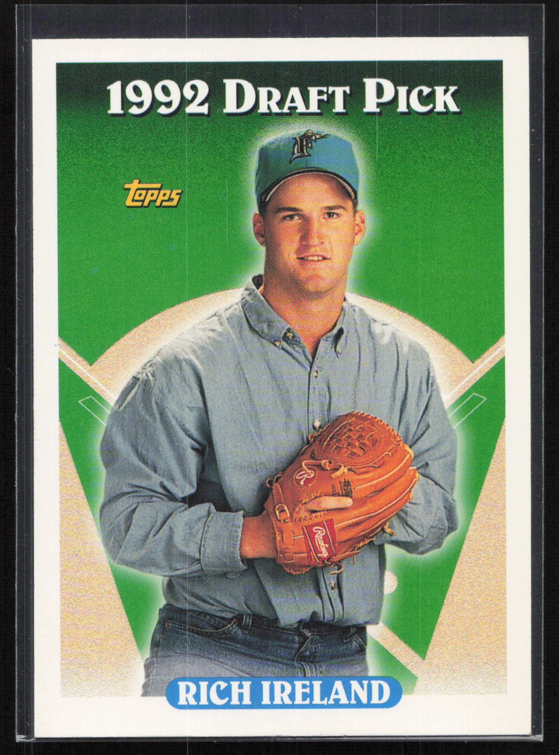 1993 Topps #767 Rich Ireland DPK, Rookie Florida Marlins Card | eBay