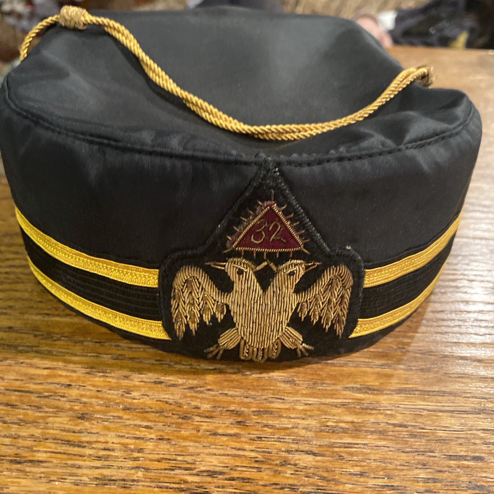 Vintage Masonic 32nd Degree Double Eagle Patch Scotti… - Gem