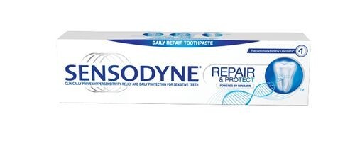 2x Sensodyne Repair & Protect NOVAMIN Mint Daily Repair Toothpaste 75ml ...