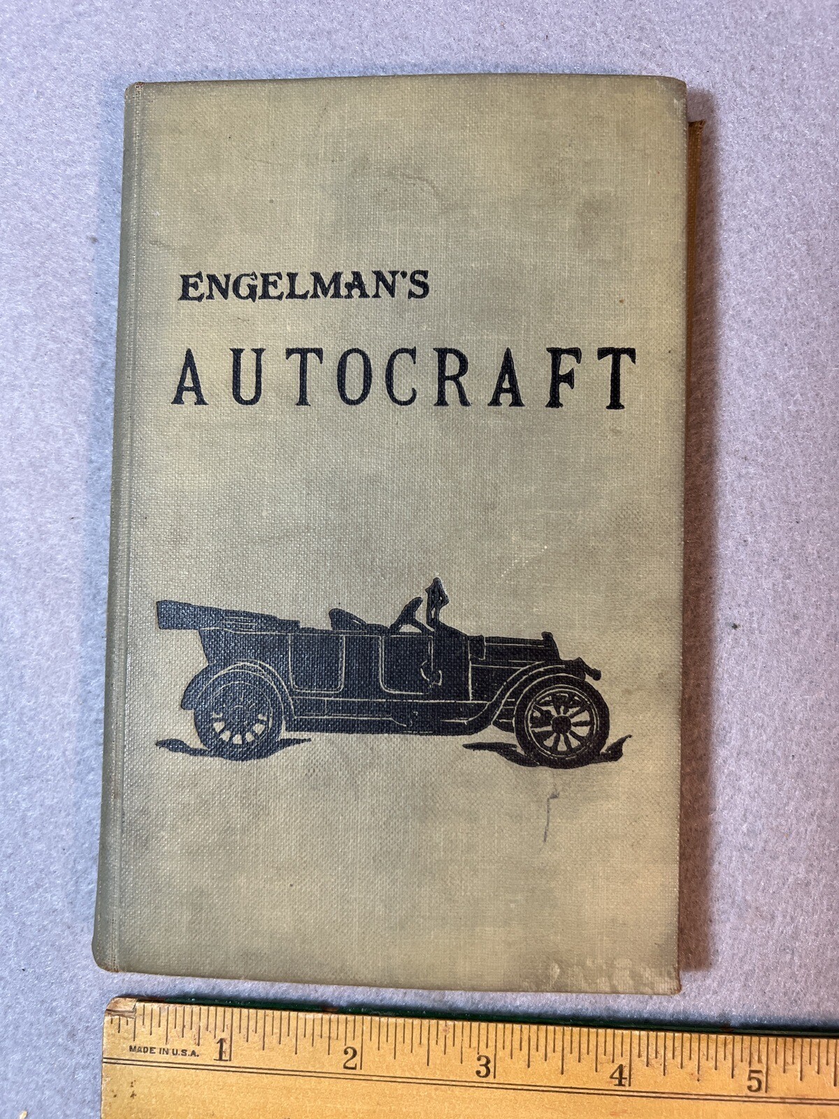 1926 ENGELMAN’S AUTOCRAFT Book Guide Manual American Automobile Digest ...