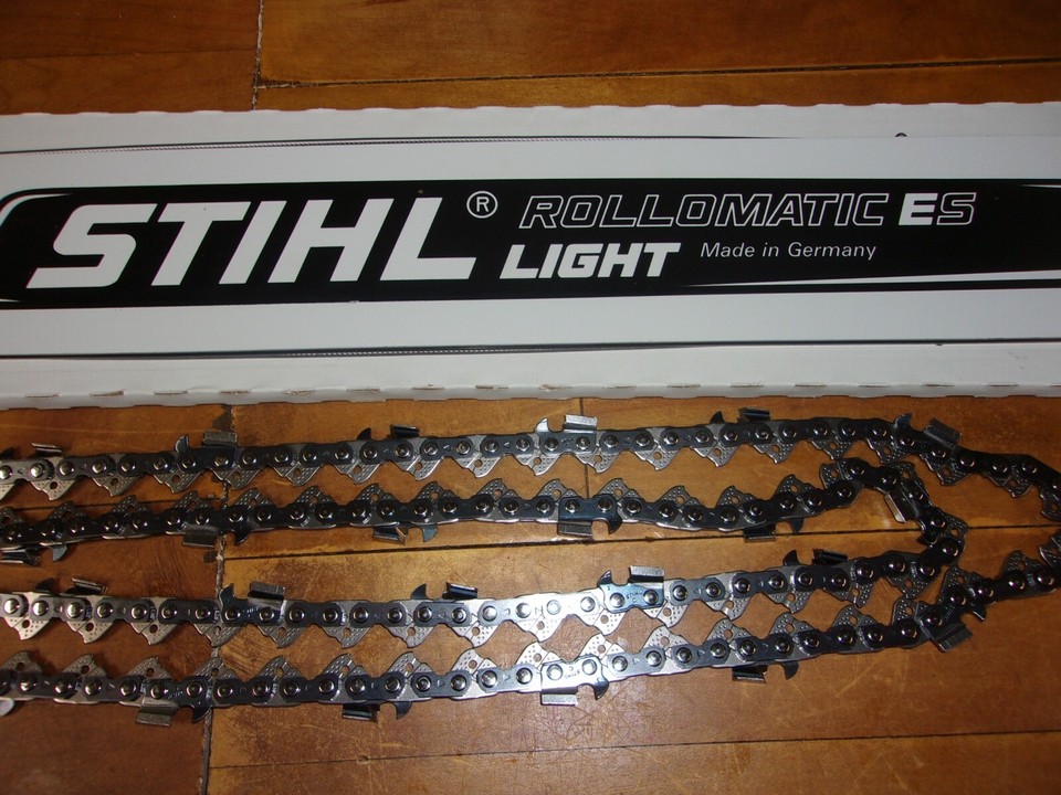 Stihl OEM 28" Light ES Bar & Chain 33RS 3/8" .050" 91DL 3003-000-2238 # ...