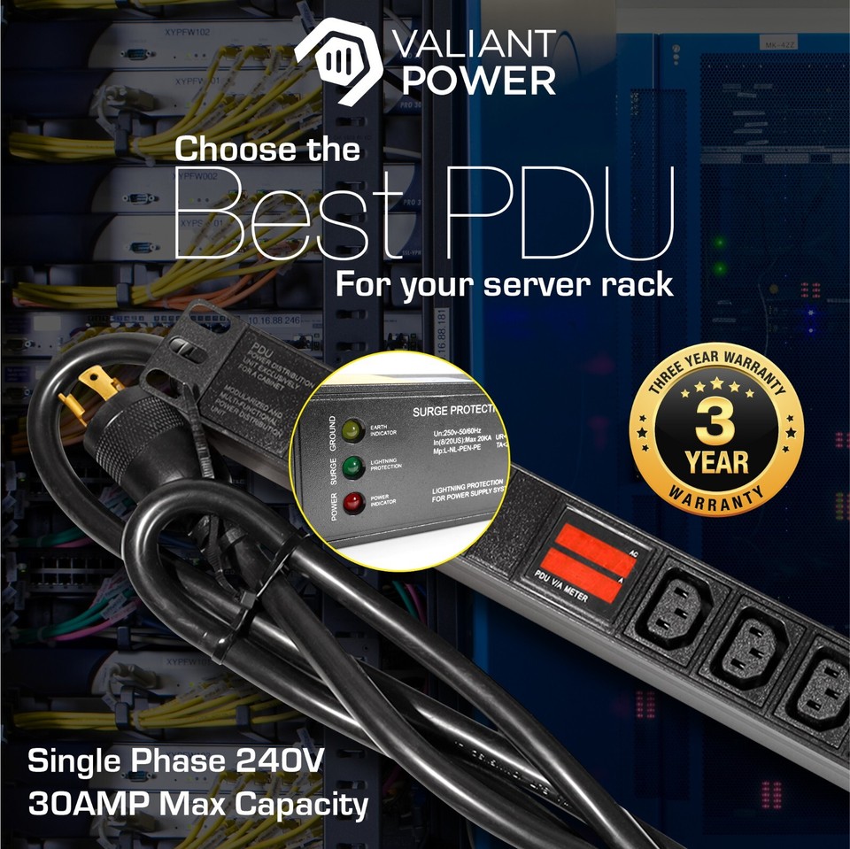 7200w PDU 240V 30A L6-30P 6xC13 Cryptocurrency Mining, Antminer PDU | eBay