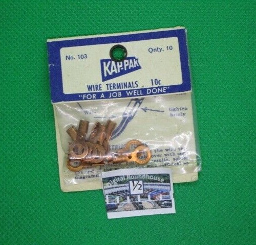 Kap-Pak #103 Wire Terminals, Crimp End/Eyelet, Copper (10) | eBay