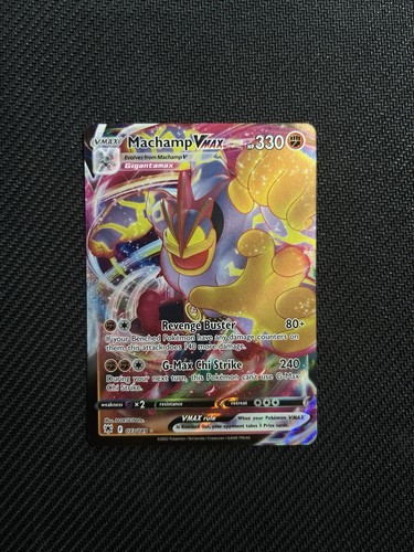 Pokemon TCG Machamp VMAX 073/189 Swsh10: Astral Radiance Holo Near Mint ...