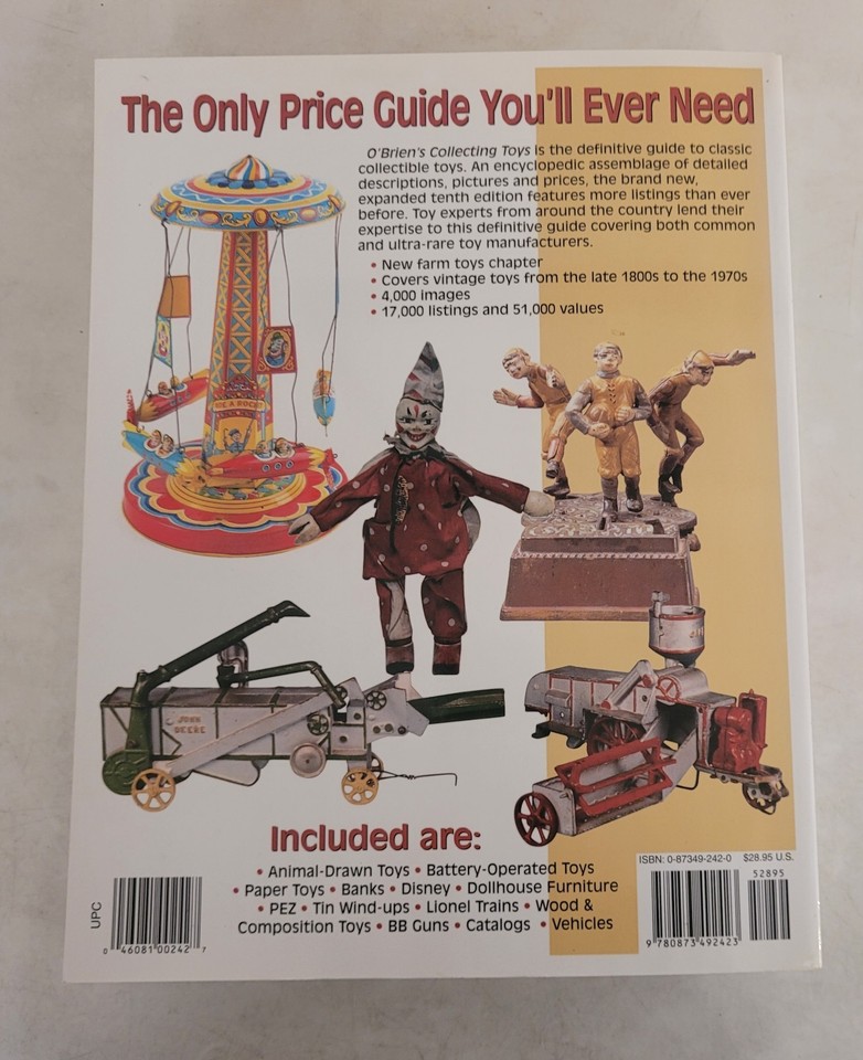 Collecting Toys: Identification and Value Guide by O'Briens (Paperback ...