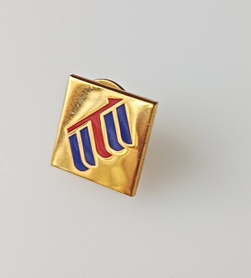 Vintage UTU United Transportation Union Gold Tone Metal Pin | eBay