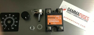 1pc KYOTTO AC Solid State Relay SSR KR4025AX VR in 0~1MΩ AC out=48 ...