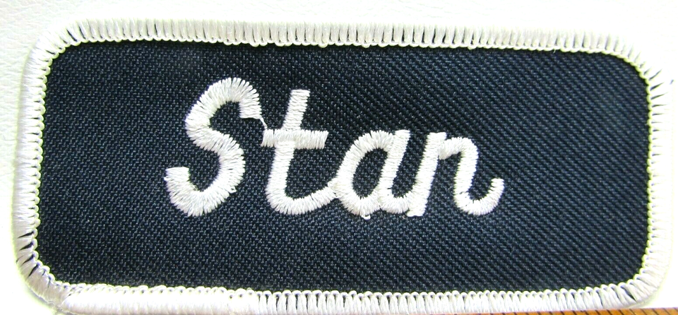 Stan Name Jacket Patch Personalized Employee Work Shop Uniform ...