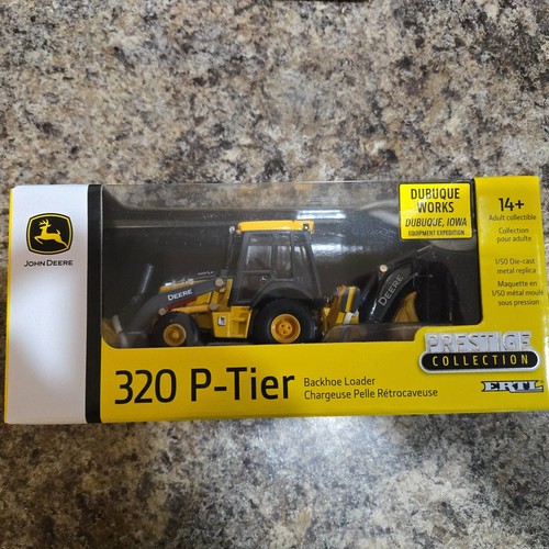 Rare 1/50 John Deere 320 P-Tier Backhoe Loader Prestige DUBUQUE WORKS ...