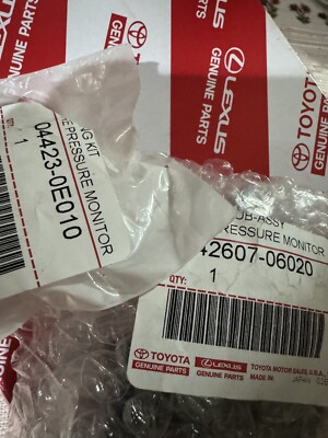 2012-2019 TOYOTA OEM TIRE PRESSURE SENSOR TPMS SENSOR 42607-06020 04423 ...