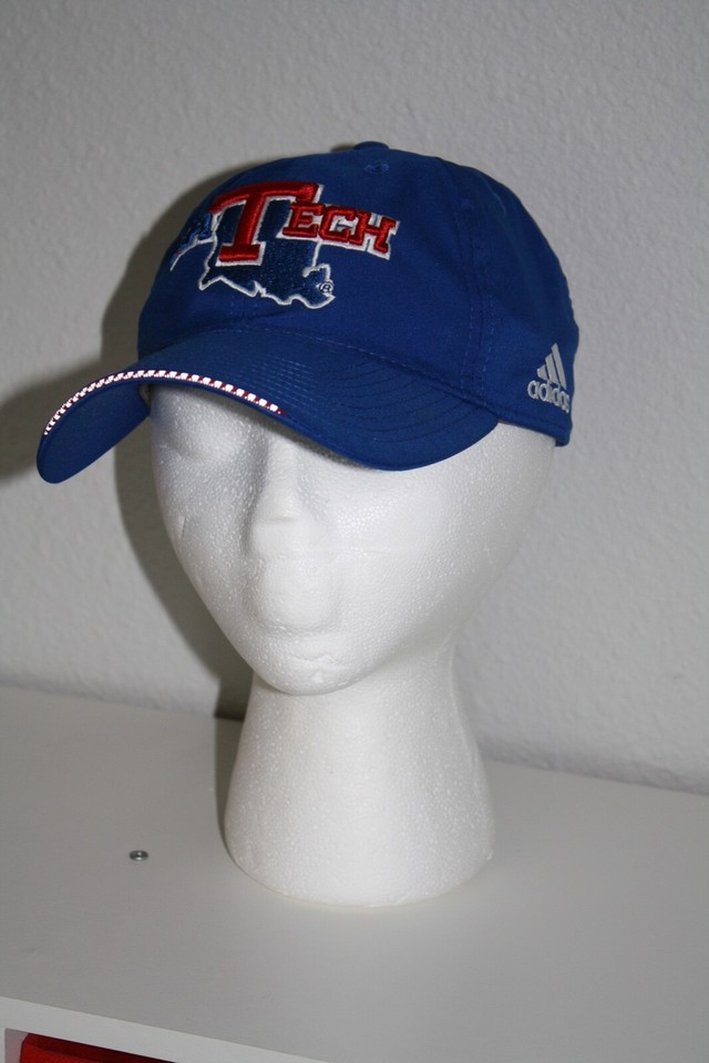 Adidas Louisiana Tech Blue Adjustable hat | eBay