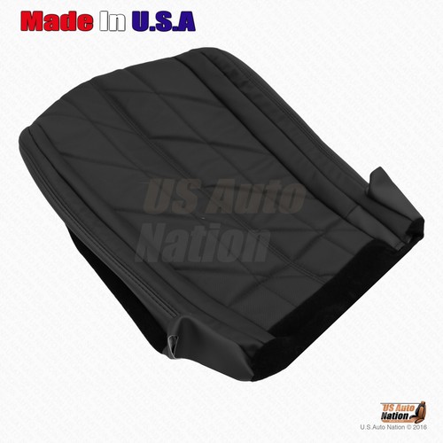 Driver-Passenger Bottom Leather Cover Black 2009 to 2017 Infinity FX35 ...