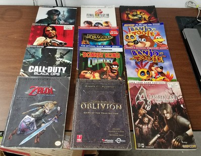 Large Lot of Video Game Strategy Guides | eBay