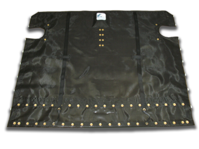 Prindle 16 W/ Ports Catamaran Trampoline - Black Mesh - Made in the USA ...