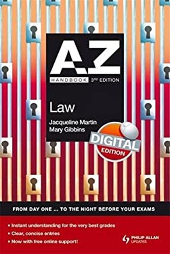 a-Z Law Manual Libro en Rústica María, Martin, Jacqueline Gibbins ...
