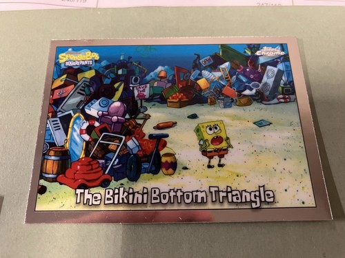 2025 Topps Chrome SpongeBob #161 - The Bikini Bottom Triangle | eBay
