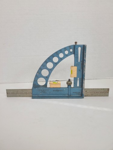 Vntg Stanley Multi-purpose NO. 125 12" Protractor, Point, Square All ...