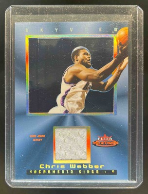 2003-04 Fleer Mystique Chris Webber Skyview Jerseys (150) Jersey #/150 ...