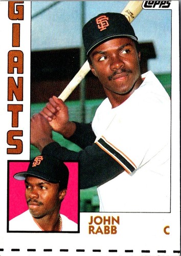 1984 Topps John Rabb #228 San Francisco Giants Baseball Card | eBay