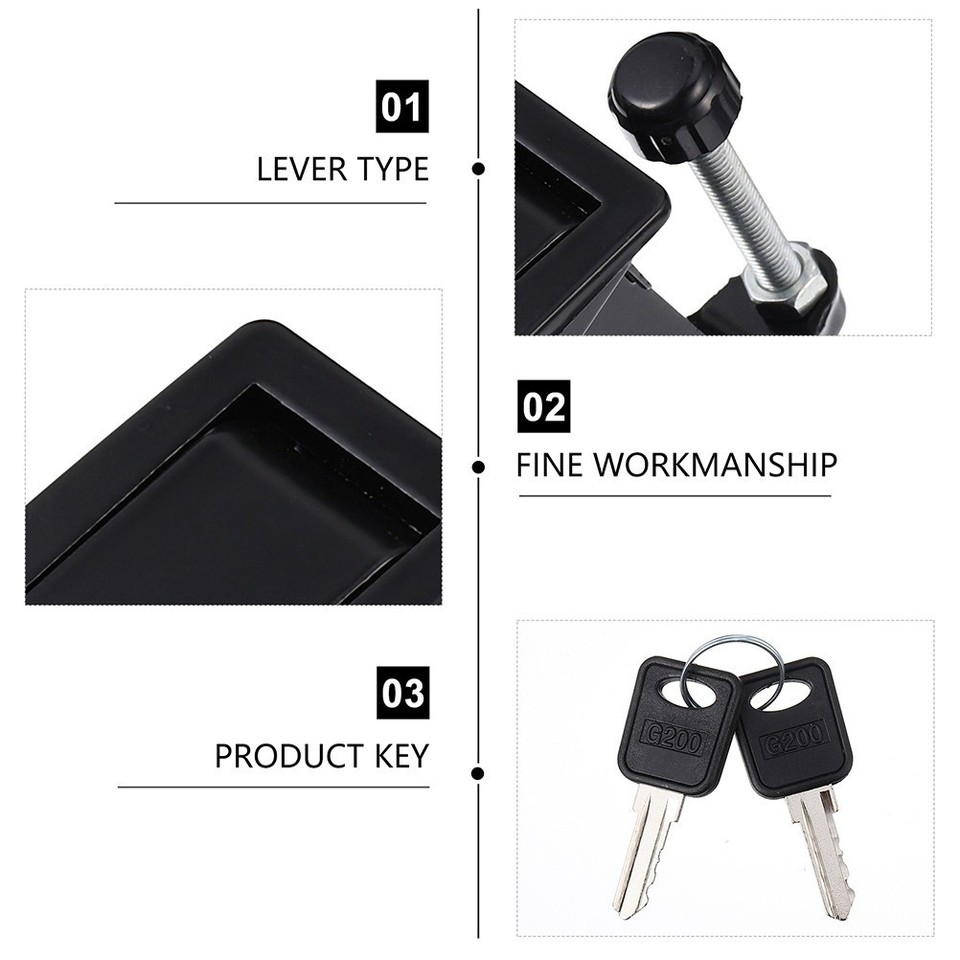 Compression Latch Lock Security Door Marine Applicable Lever ...
