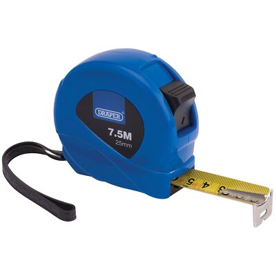 Draper 1x 7.5m/25Ft Easy Find Measuring Tape Professional Tool 75882 | eBay