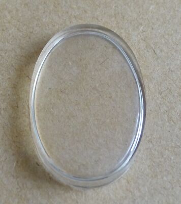 Glass Watch Oval 28 X 18 MM Height 2.82 MM | eBay Australia